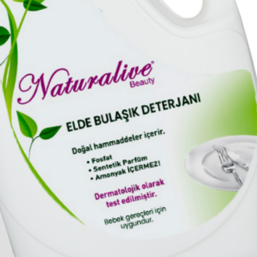 Naturalive Beauty Elde Bulaşık Deterjanı 2500 ml